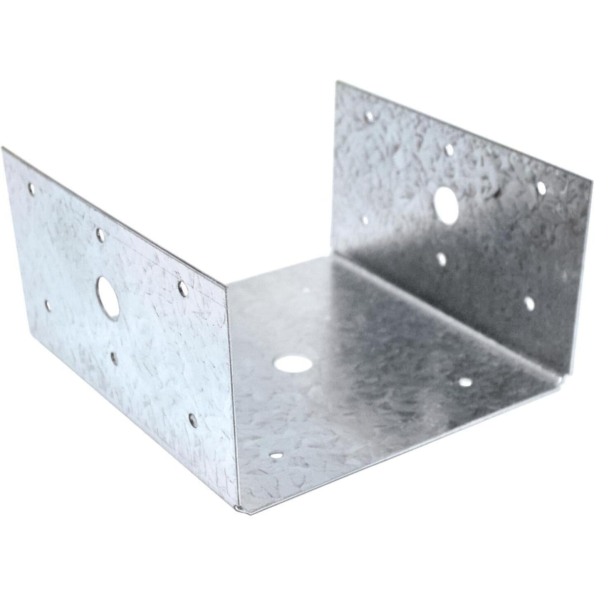 Simpson Strong-Tie 6 In. x 6 In. 18 ga Galvanized Post Cap & Half Base ...