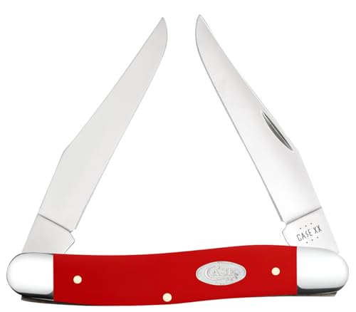 Case SparXX Smooth Red Synthetic Muskrat Pocket Knife - Saltillo, MS ...