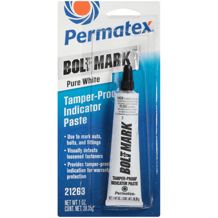 Permatex® Bolt Mark Indicator Paste – White 1 Oz. - Saltillo, MS ...